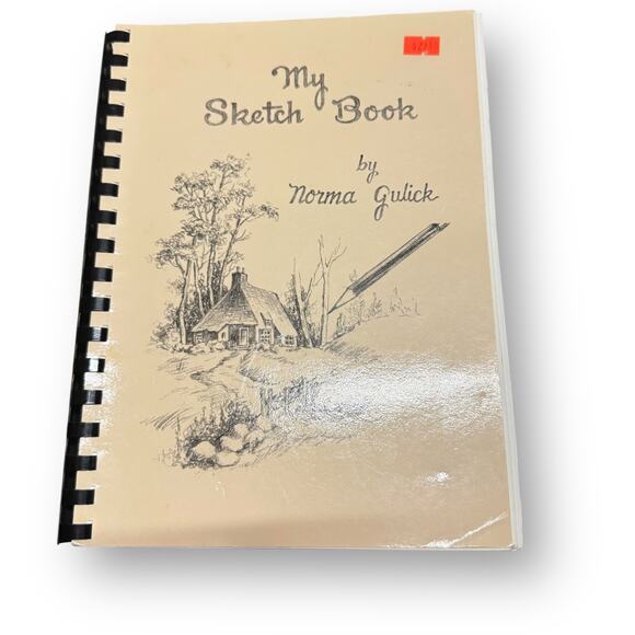 Vintage | Accents | 988 My Sketch Book Norma Gulick Illustrated Spiral ...